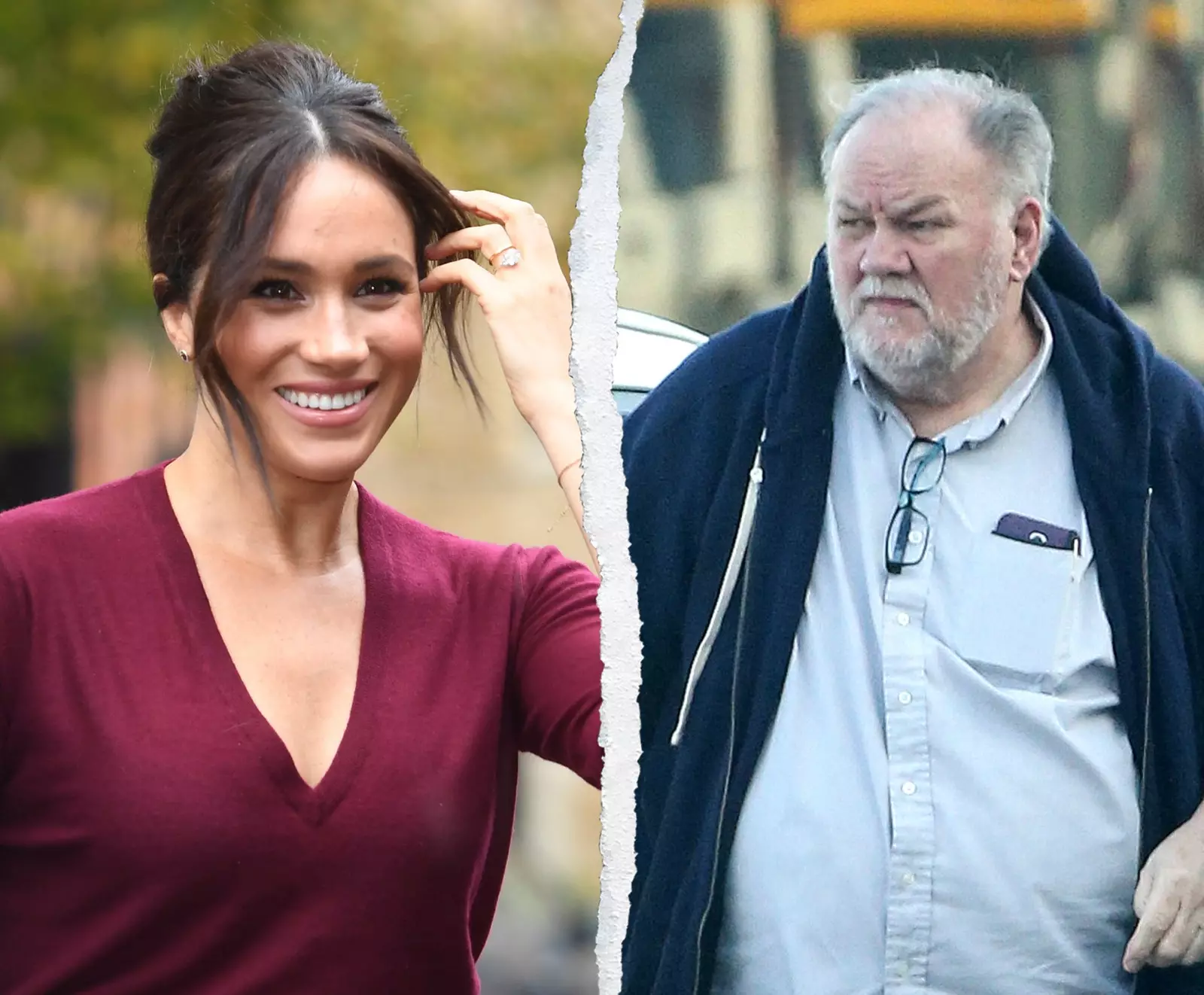 Meghan Markle nababa vake Thomas