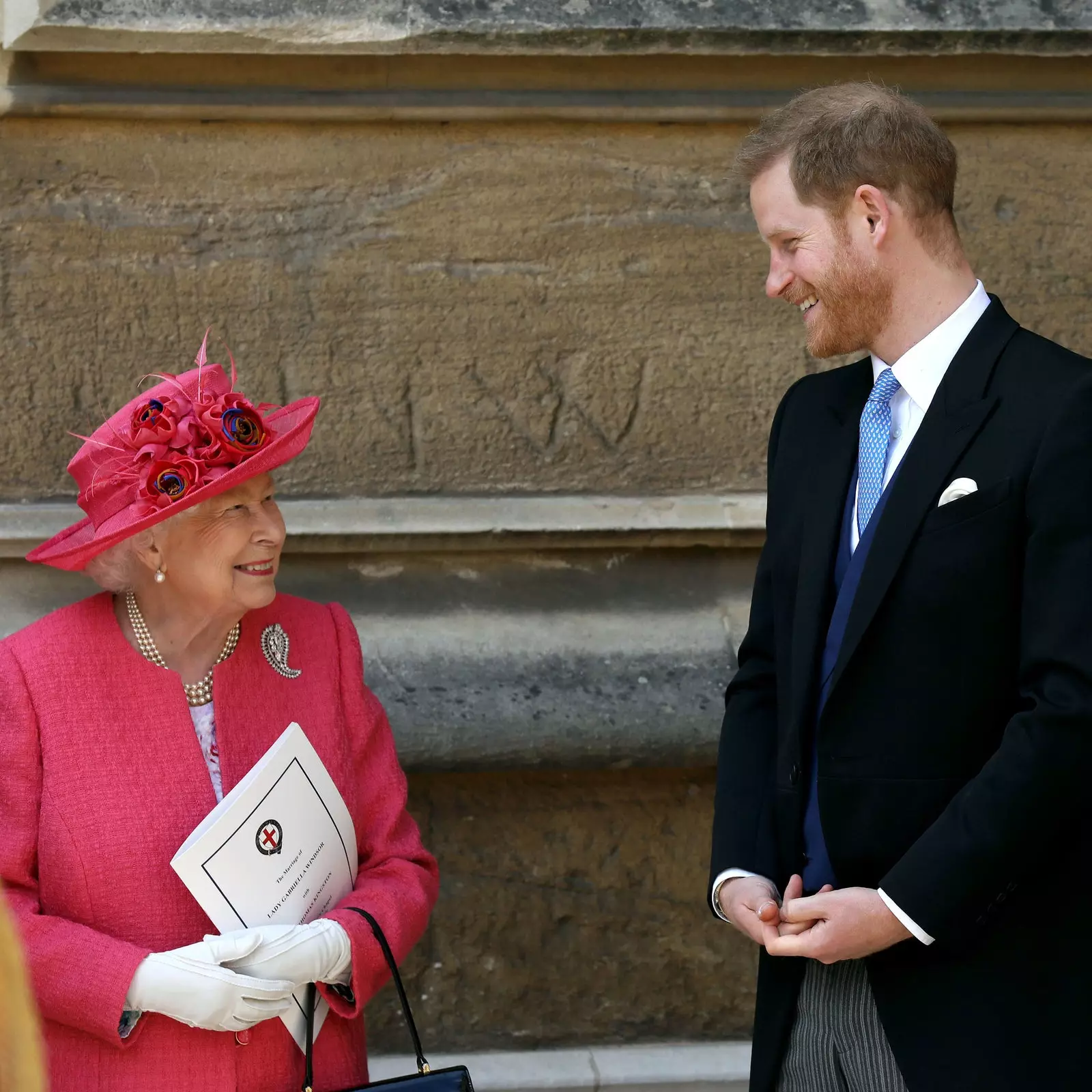 Queen Elizabeth II na Prince Harry