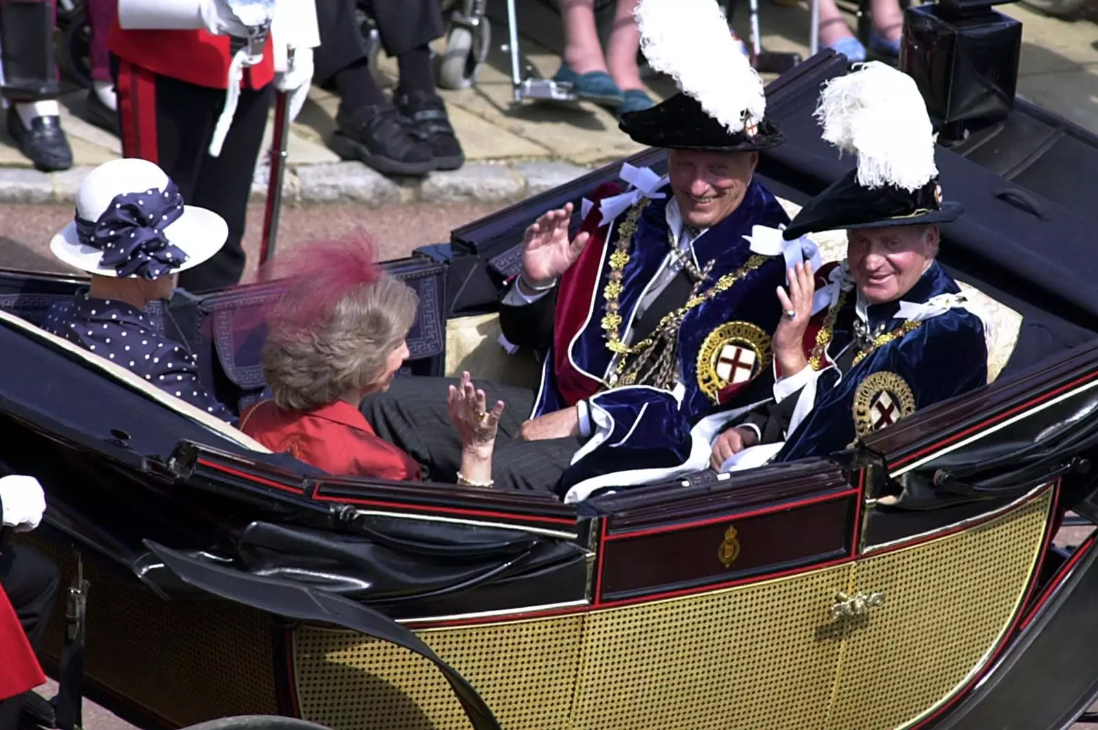 Juan Carlos I le Doña Sofía le Marena Harald V le Sonia oa Norway