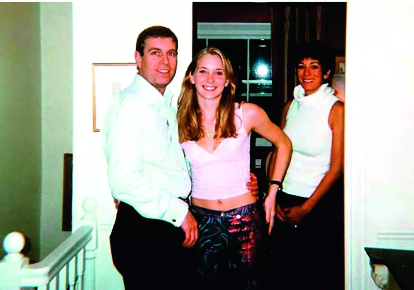 Prince Andrew et Virginie Giuffre.