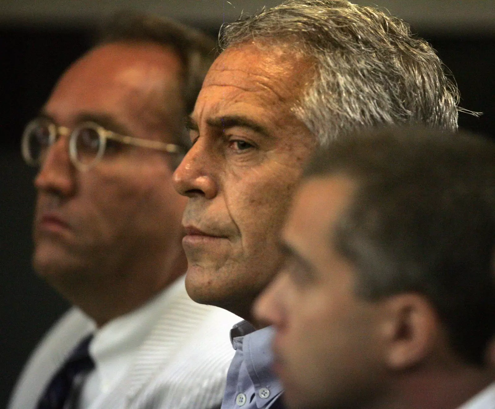 Jeffrey Epstein tidens de proef fan 2008 yn Florida.