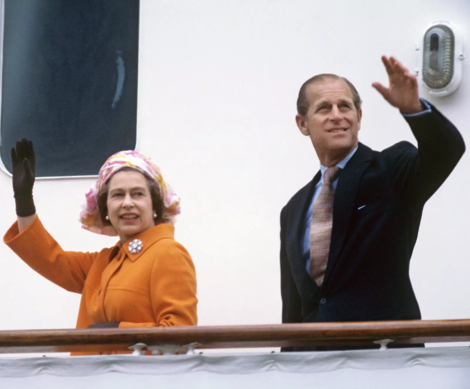 Dronning Elizabeth II og Philip av Edinburgh.