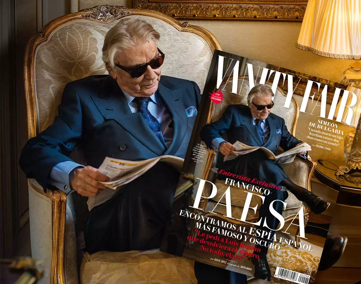 Francisco Paesa ya dauki hoto na musamman a cikin Paris don murfin Vanity Fair.