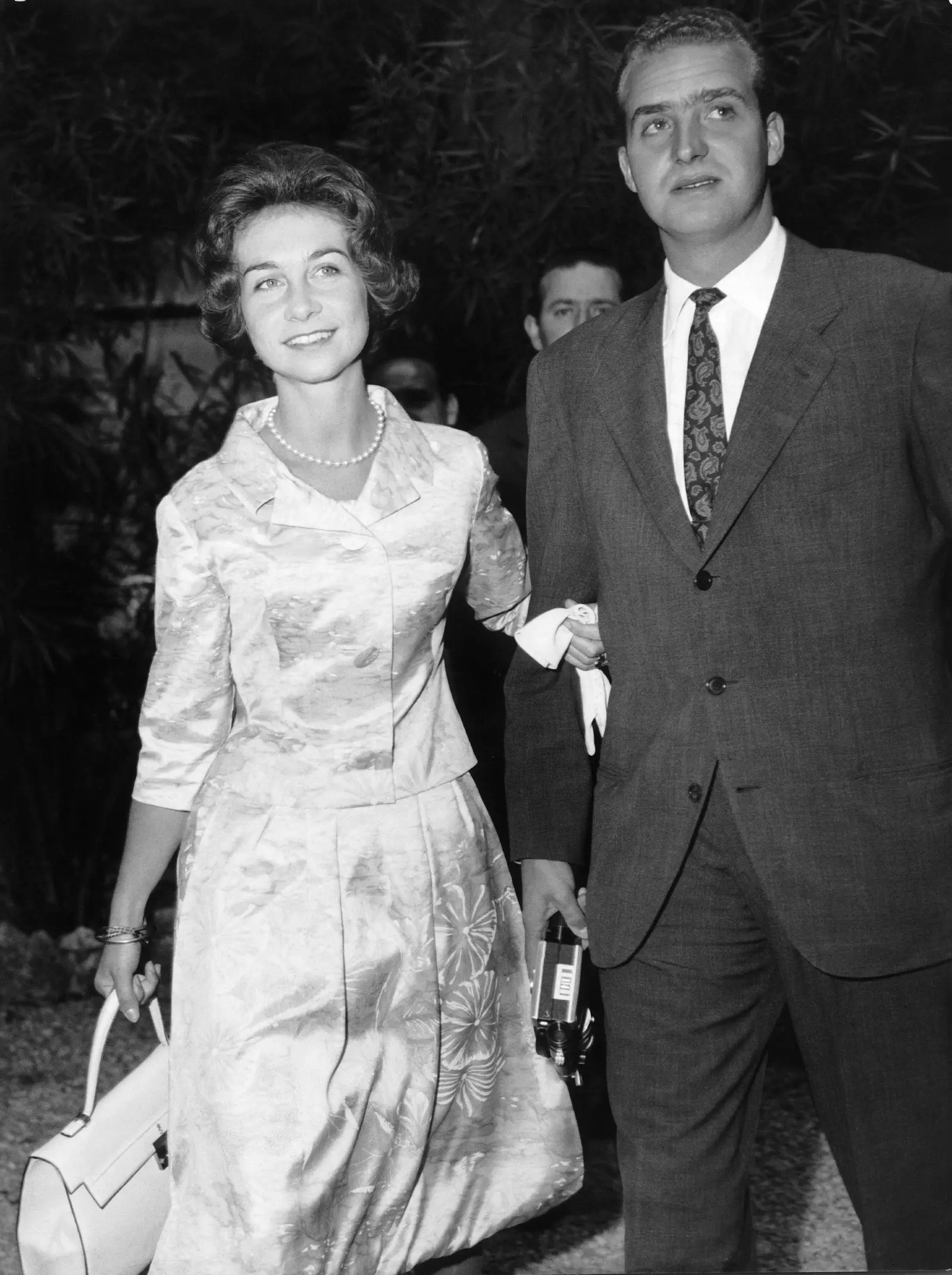 Sofía de Grecia dhe Juan Carlos de Borbón në muajin e mjaltit në Romë