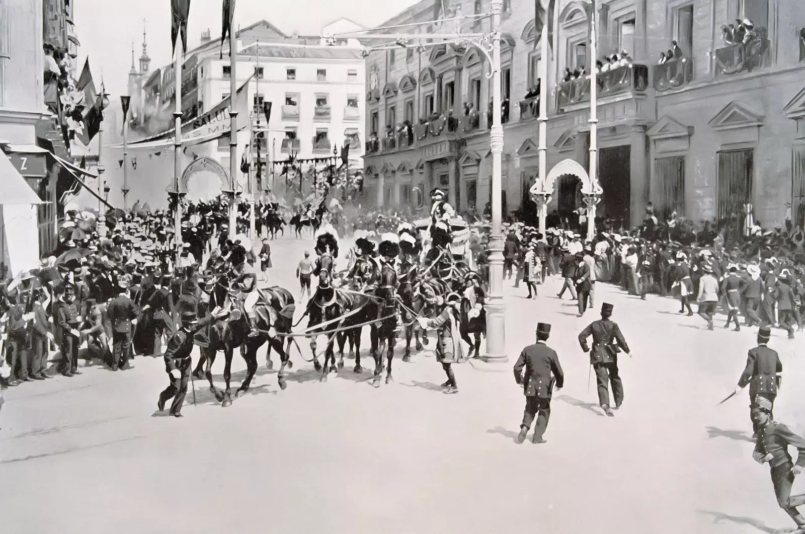 Anarchisto Mateo Morralio išpuolis prieš vaikinus Calle Mayor 1906 m.