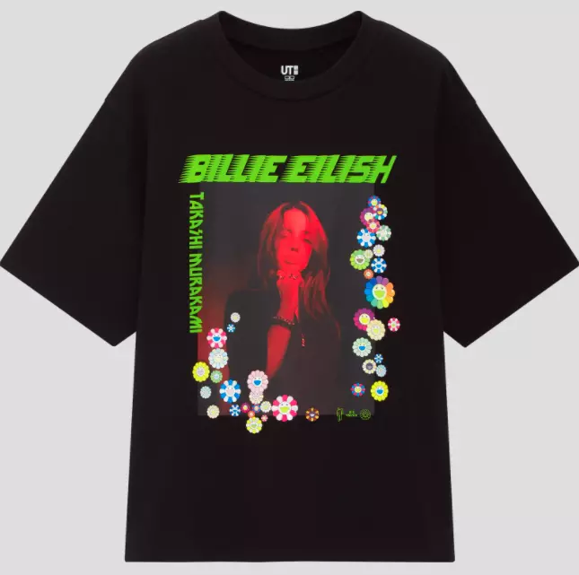 Billie Eilish ngagabung sareng Takashi Murakami dina kumpulan Uniqlo