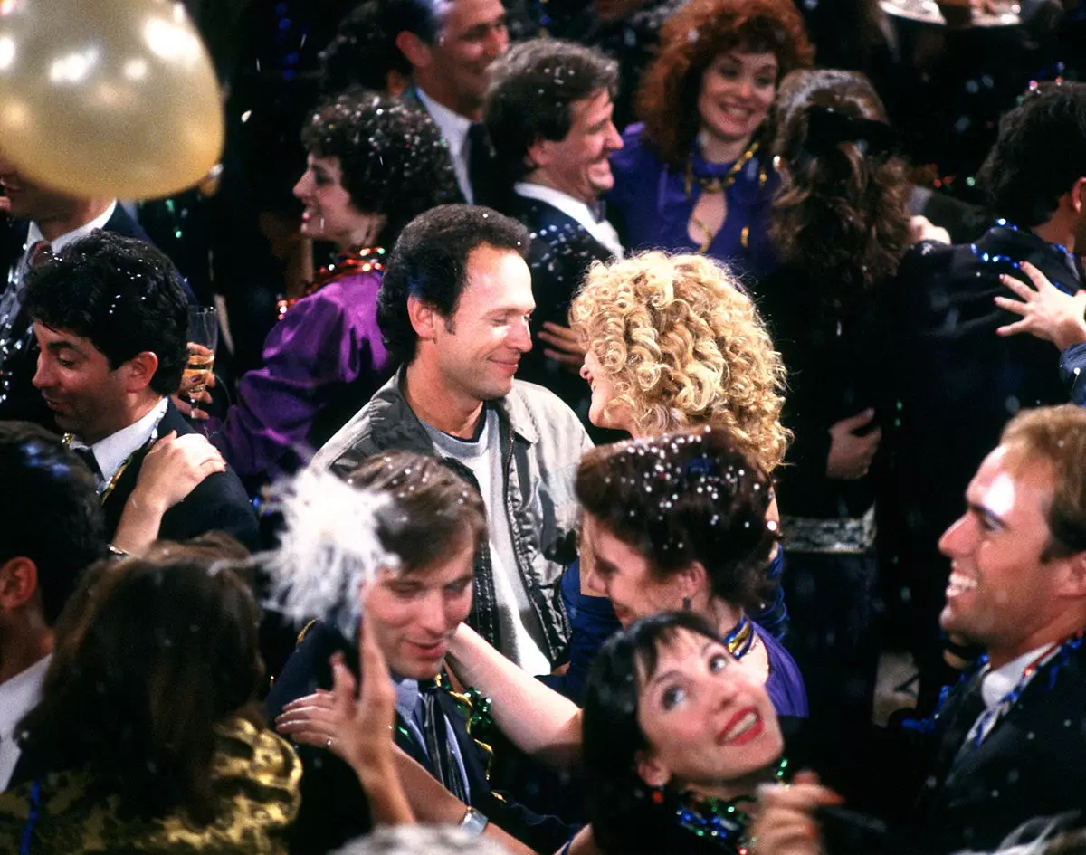 Where did Harry find Sally on New Year's Eve?