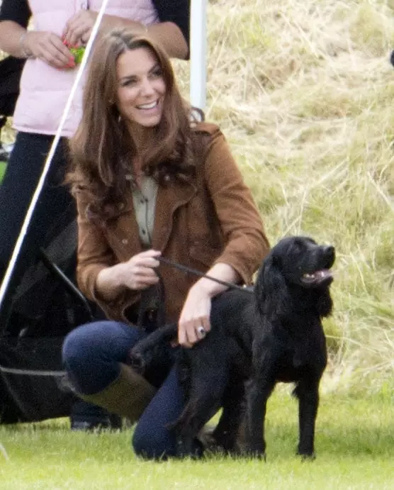 Kate Middleton et son chien Lupo