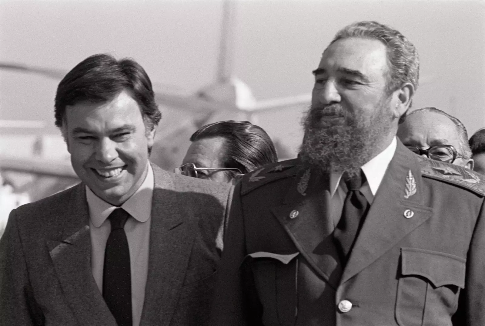Felipe González a Fidel Castro v Španielsku v roku 1984