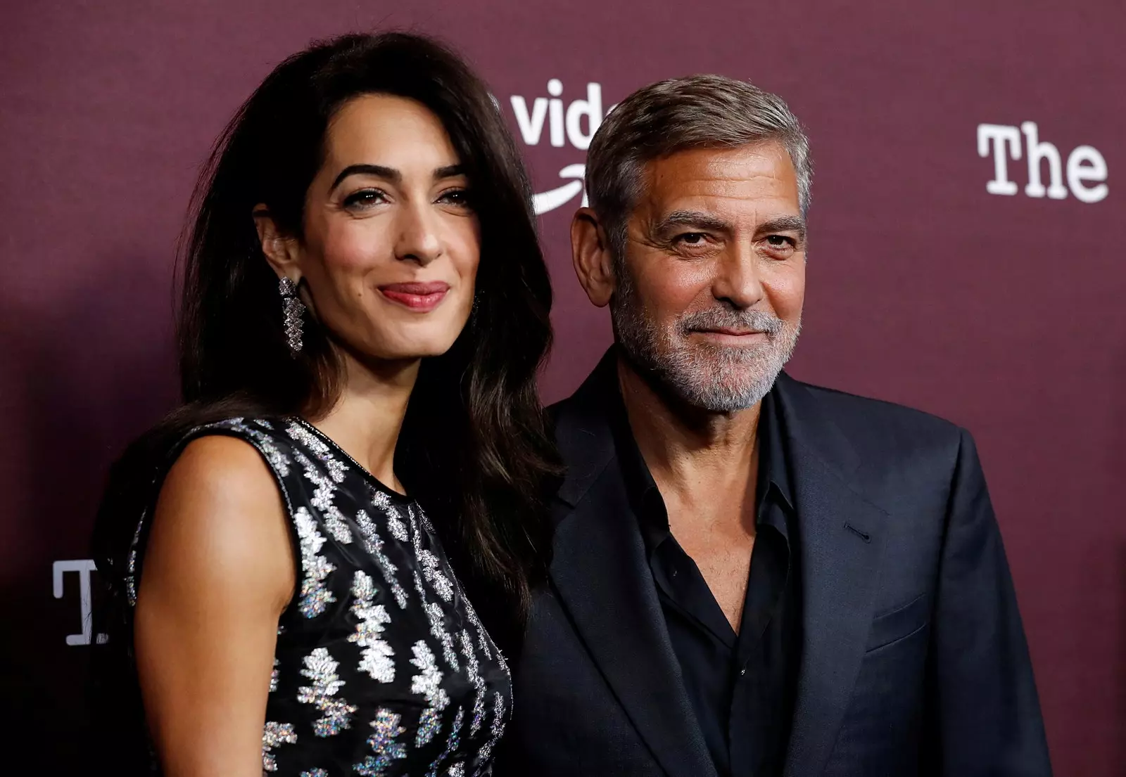 Джордж жана Амал Клуни.