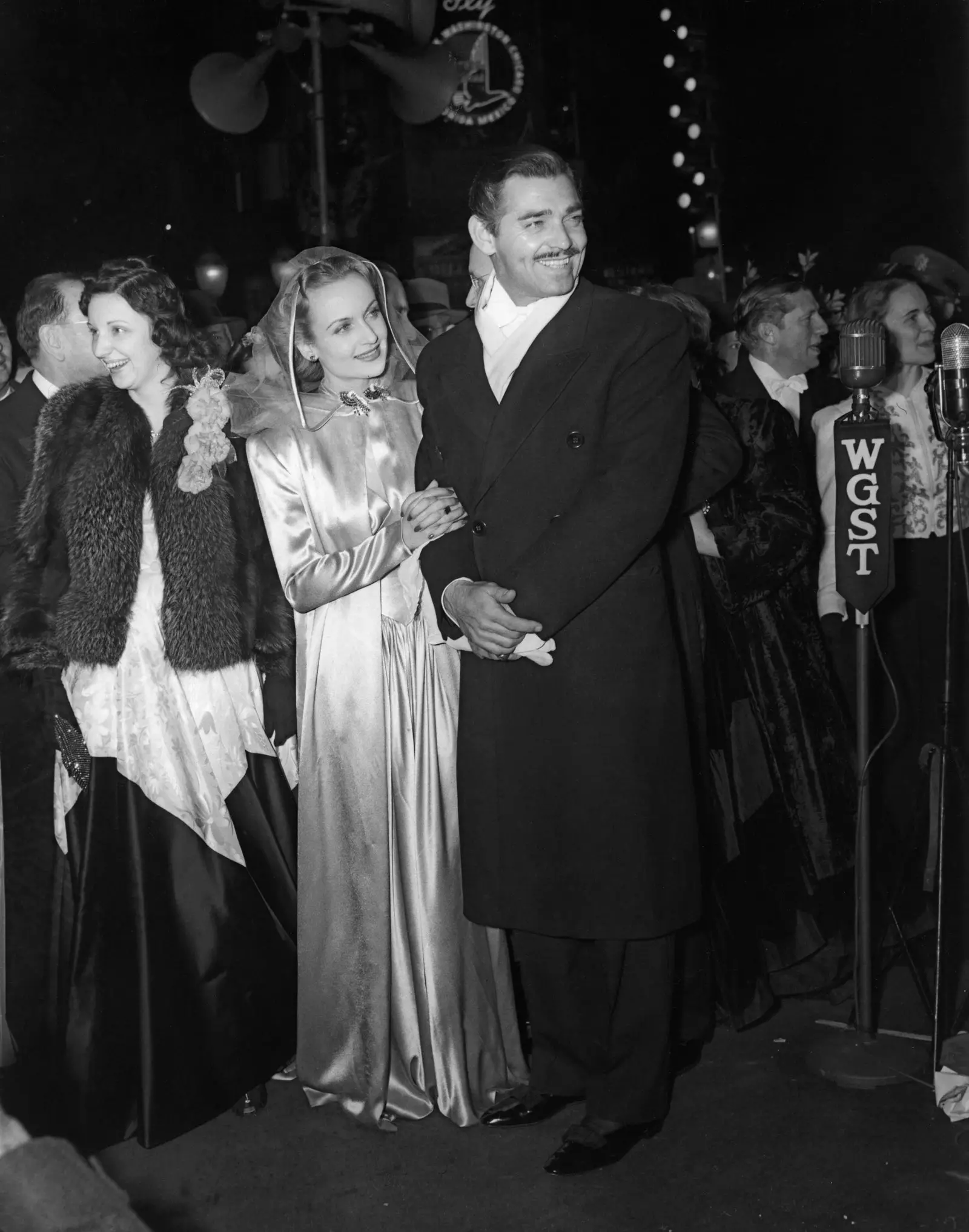 Carole Lombard 和 Clark Gable，大约 1935 年 I.V.