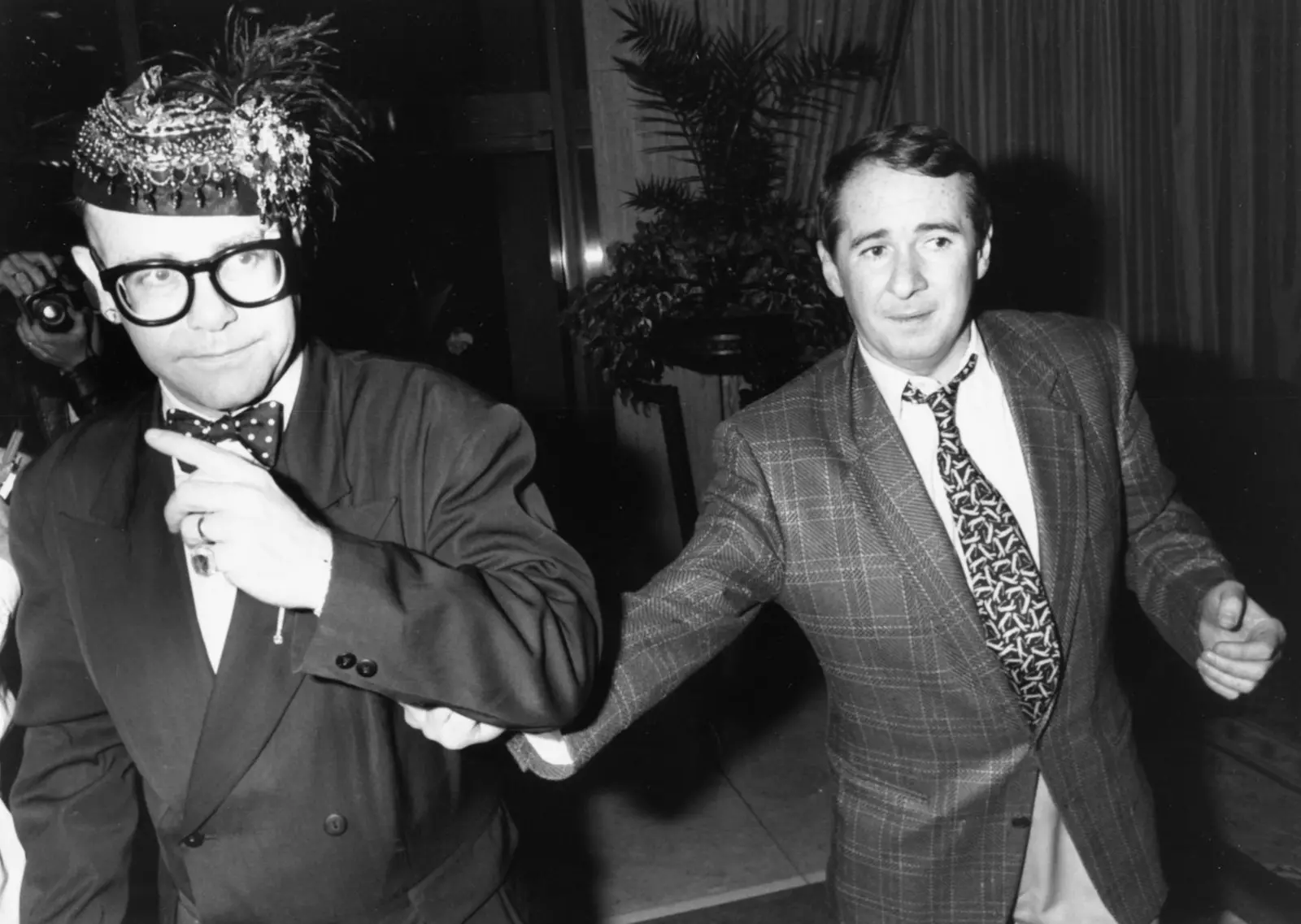 John Reid ja Elton John vuonna 1988.