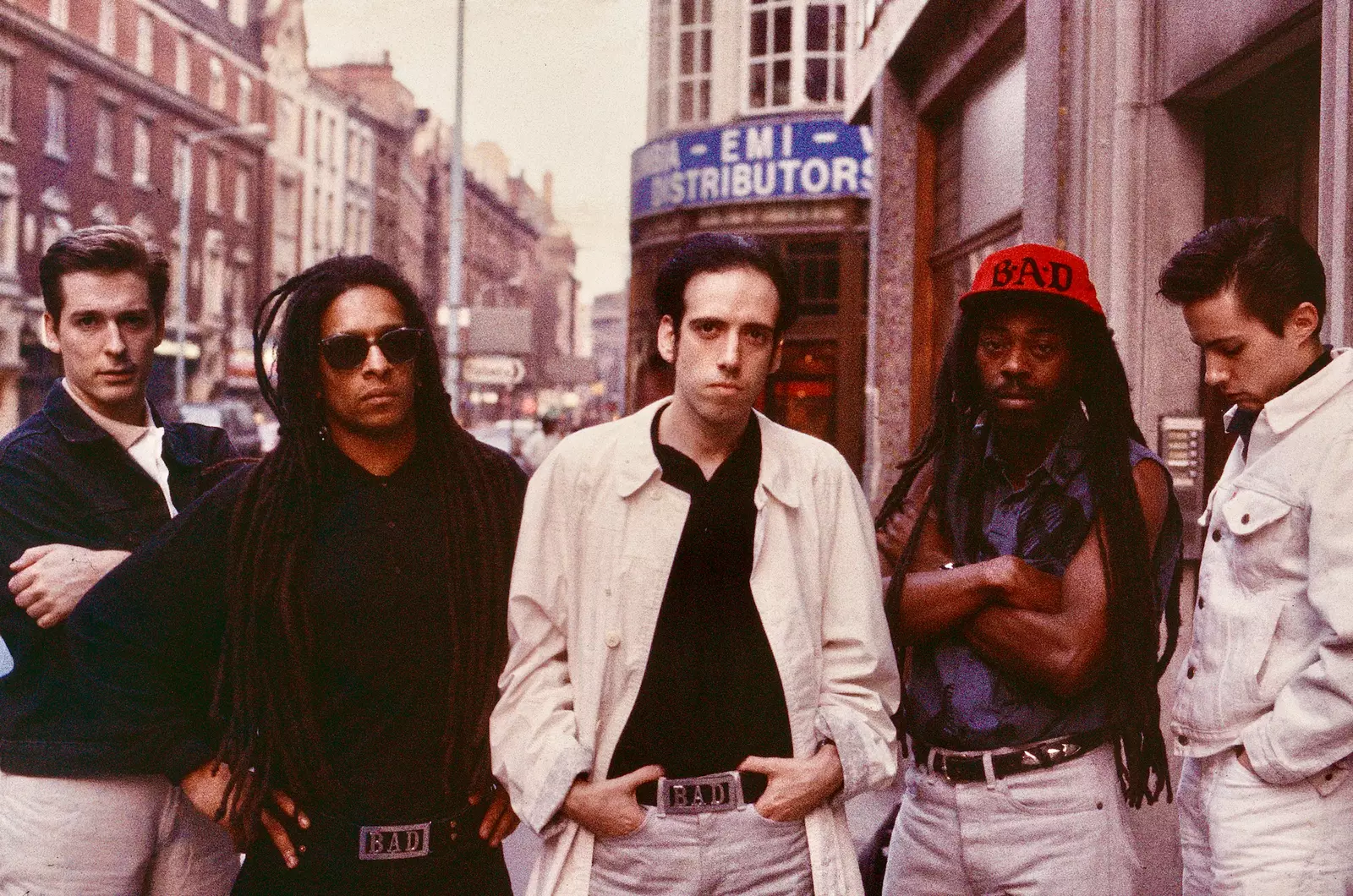 Il gruppo Big Audio Dynamite a Londra 1986.