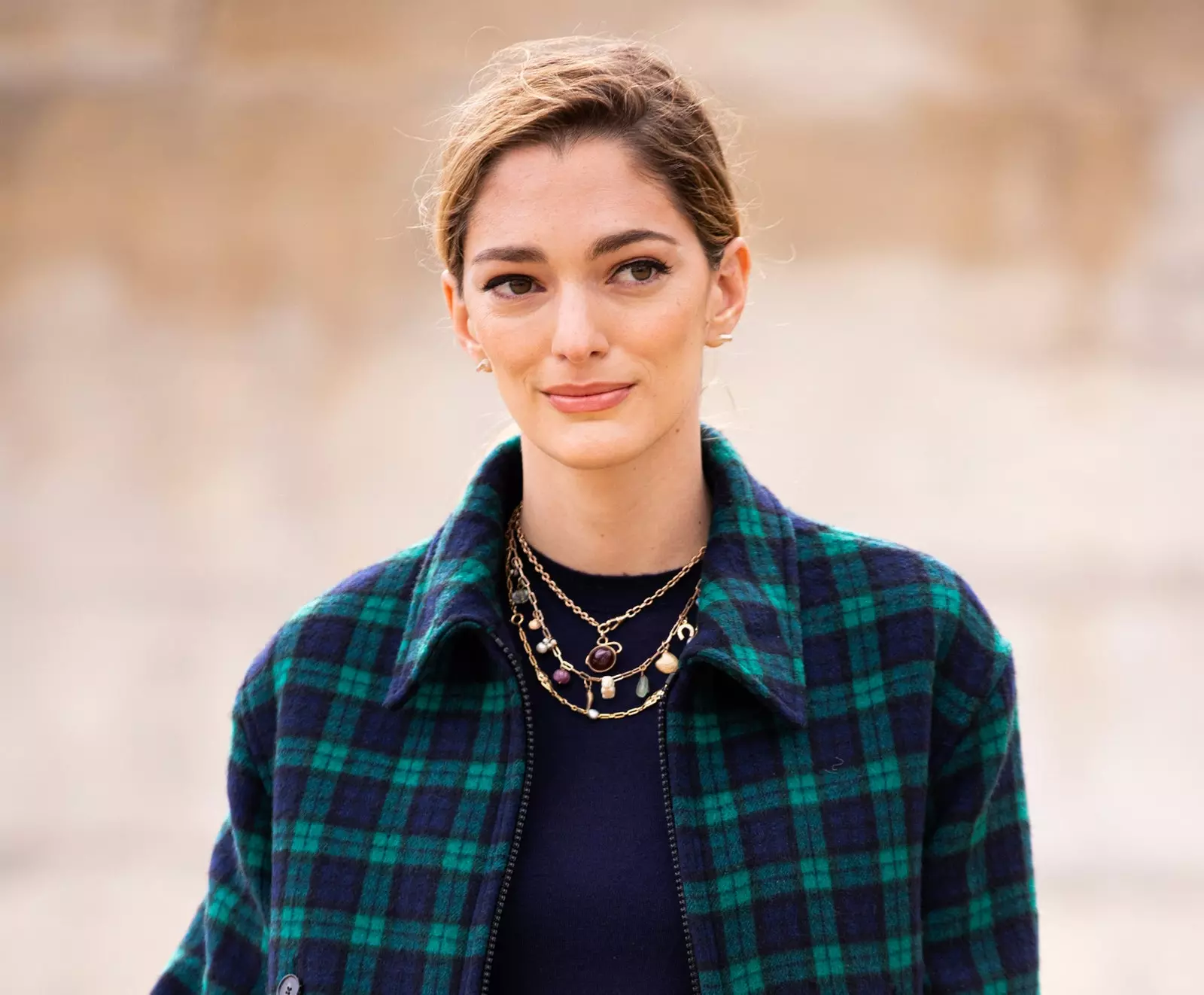 Sofía Sánchez de Betak at the Dior fashion show