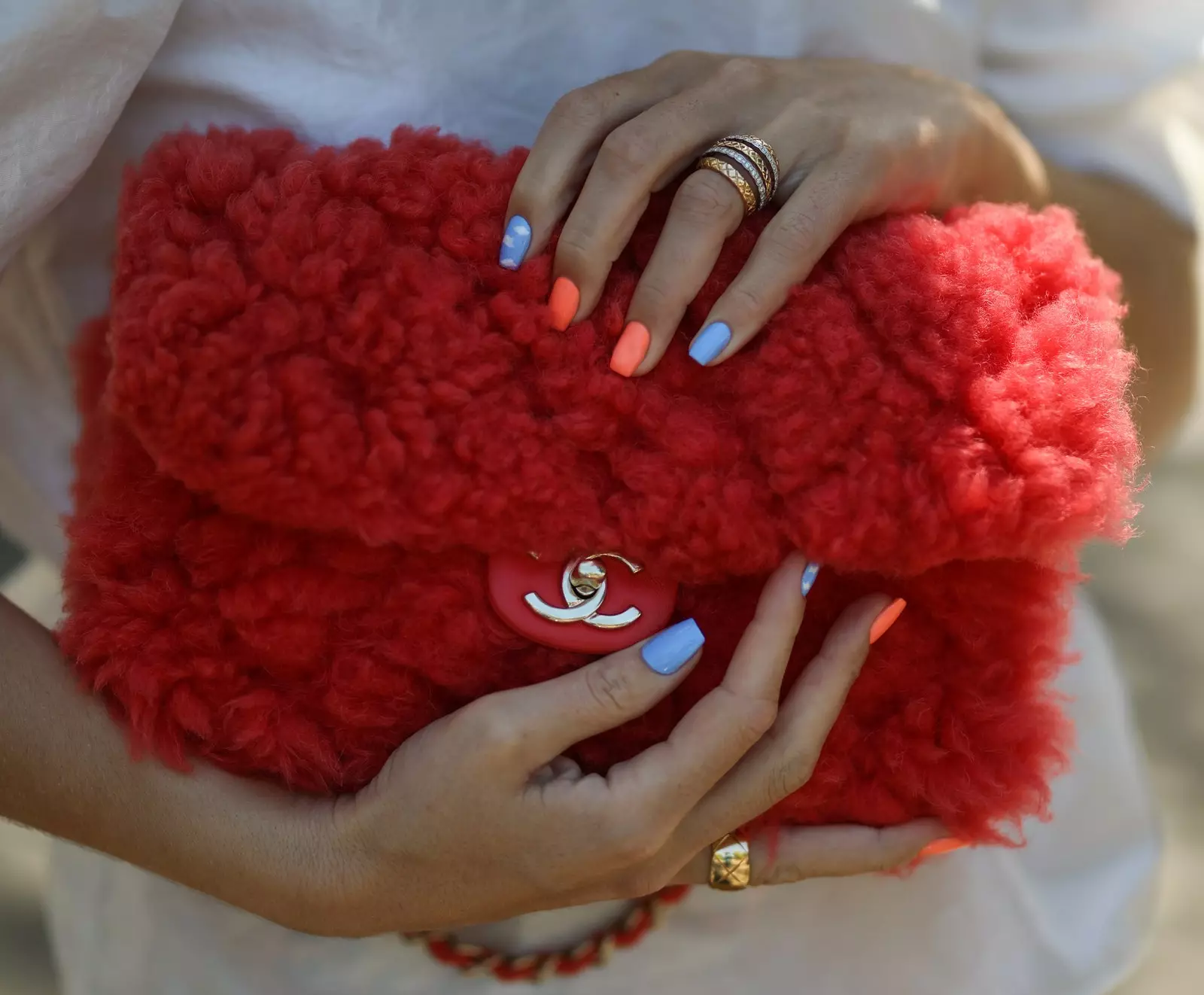 Bolsa Chanel de beleza para manicure