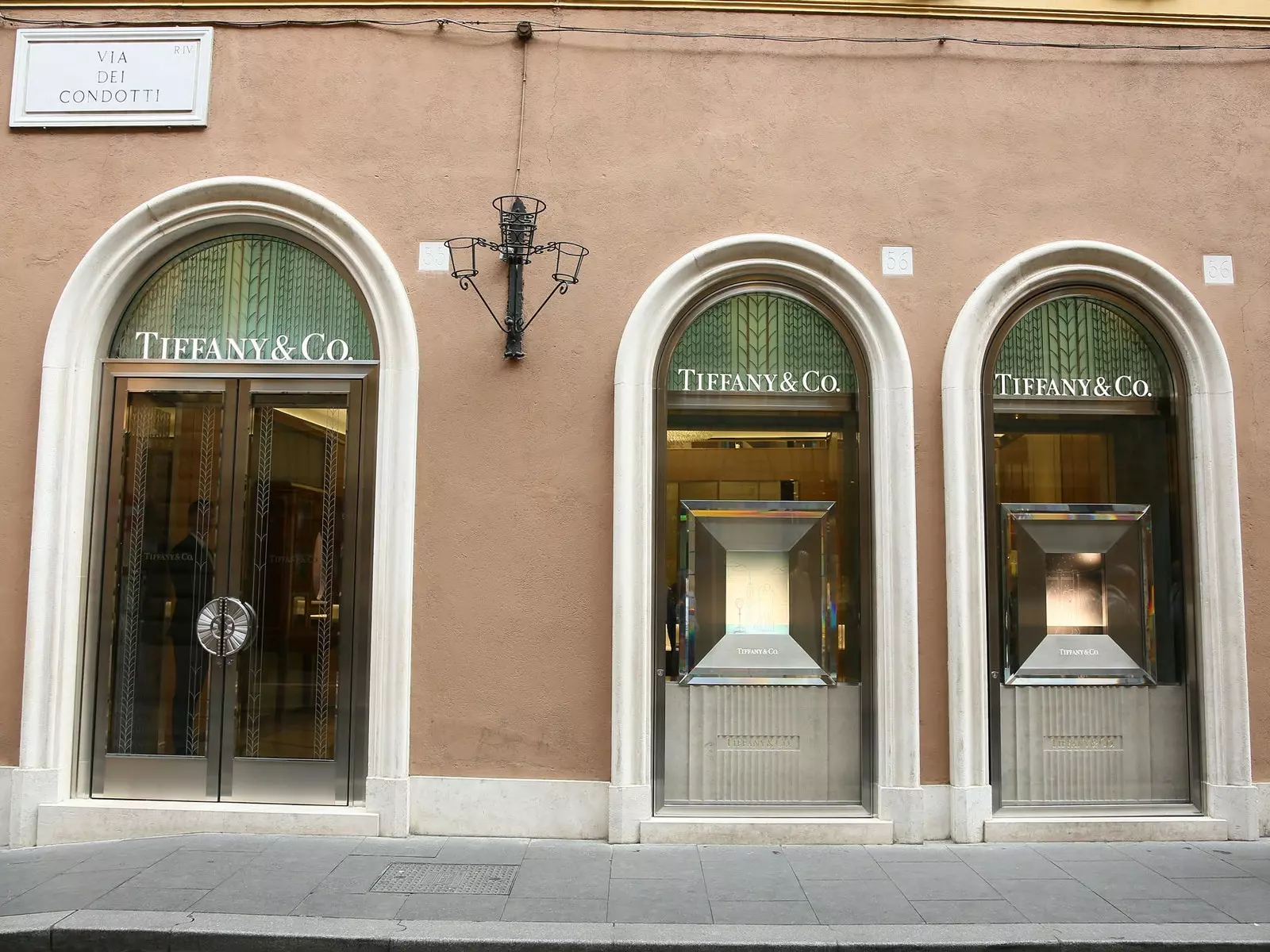 Tiffany Co in Via Condotti Rome.