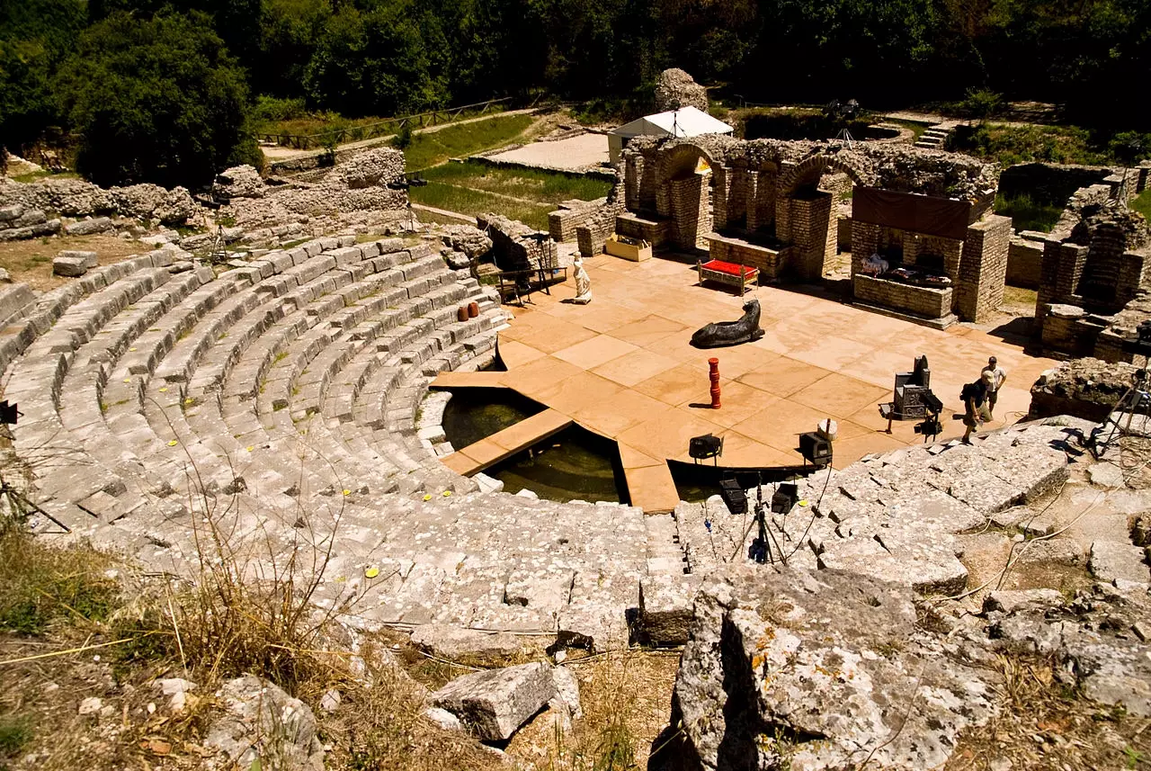 Butrint amphitheater.