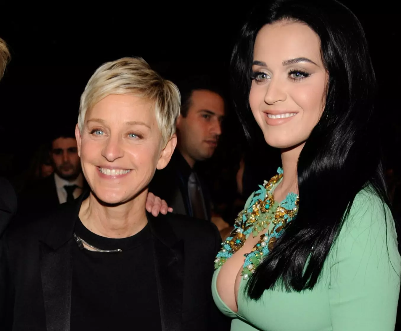 Ellen deGeneres i Katy Perry.