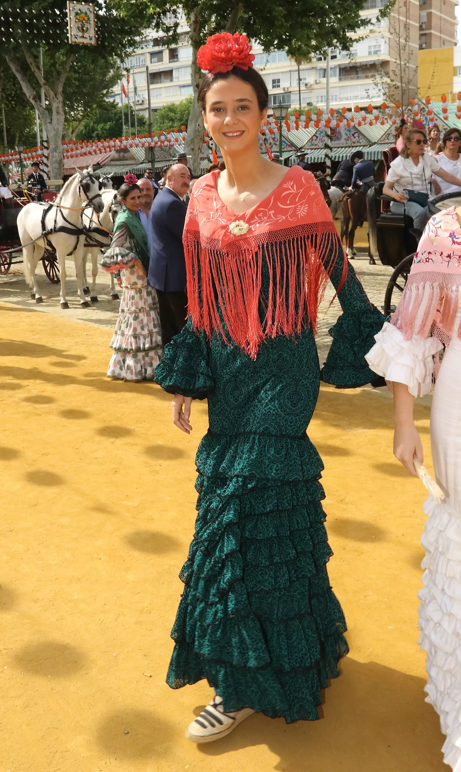 Desde Grace Kelly ata a raíña Sofía, os 'royals' que se vestiron de flamenco na Feira de Abril