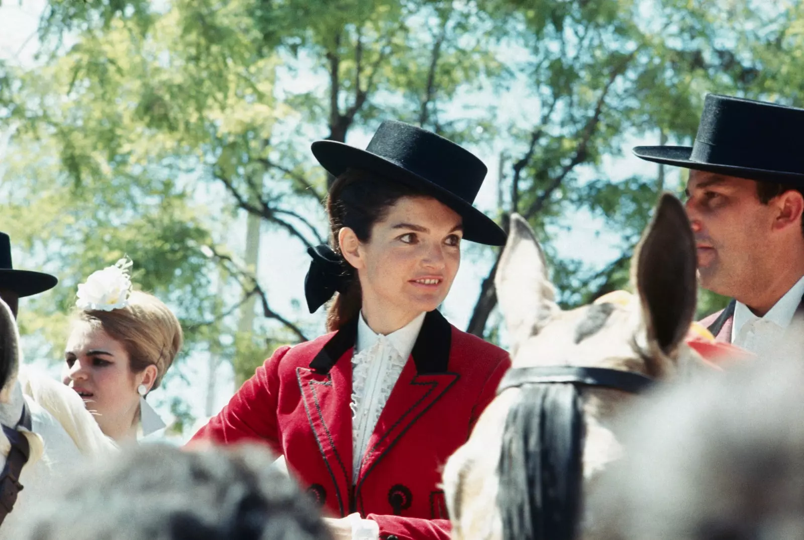 Jackie Kennedy na Feira de Abril de 1966