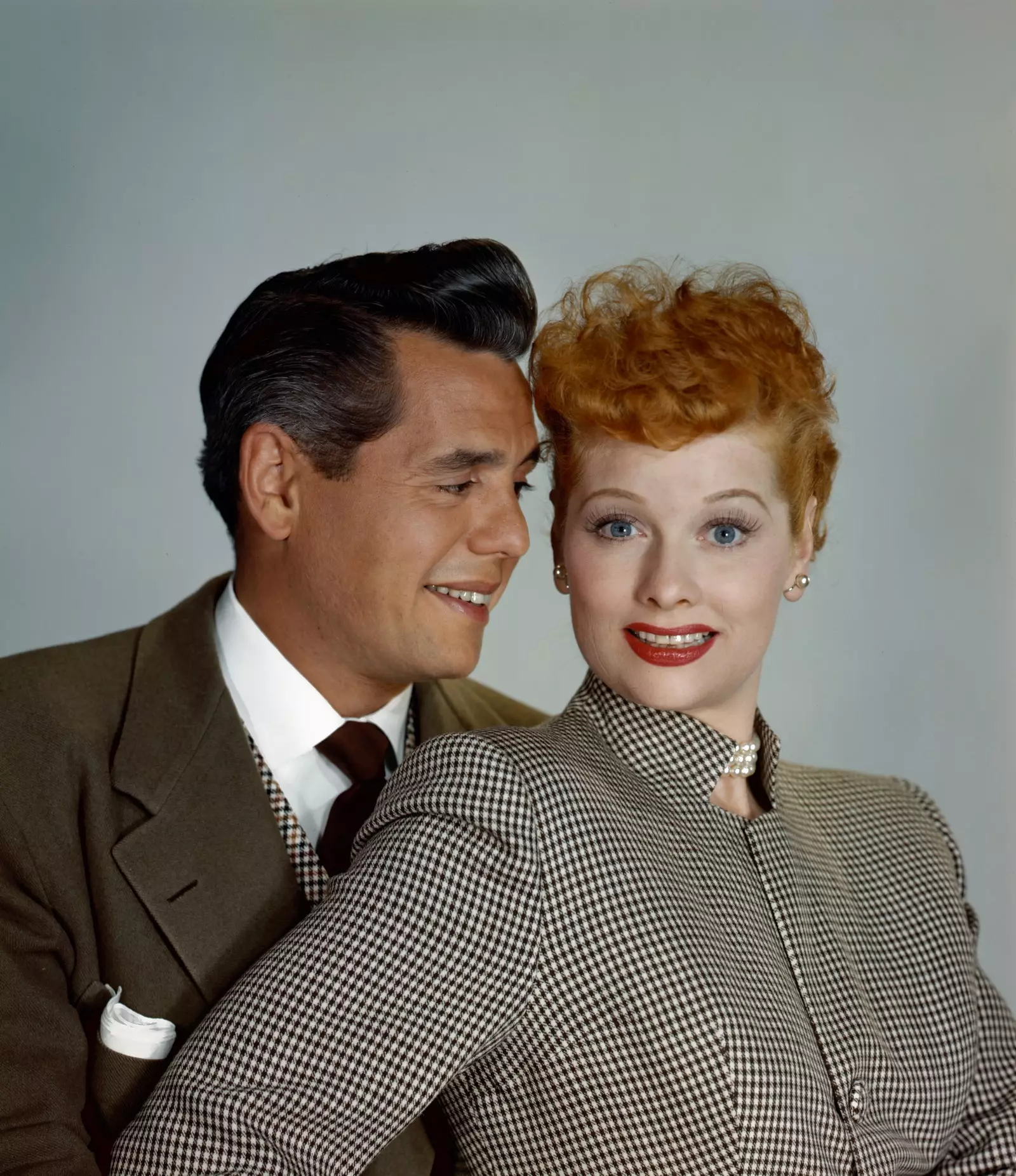50 年代的露西尔和德西。