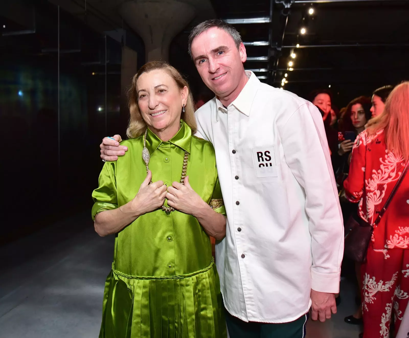 Miuccia Prada અને Raf Simons તેમના સર્જનાત્મક સંઘ સૂચવે છે તે બધું