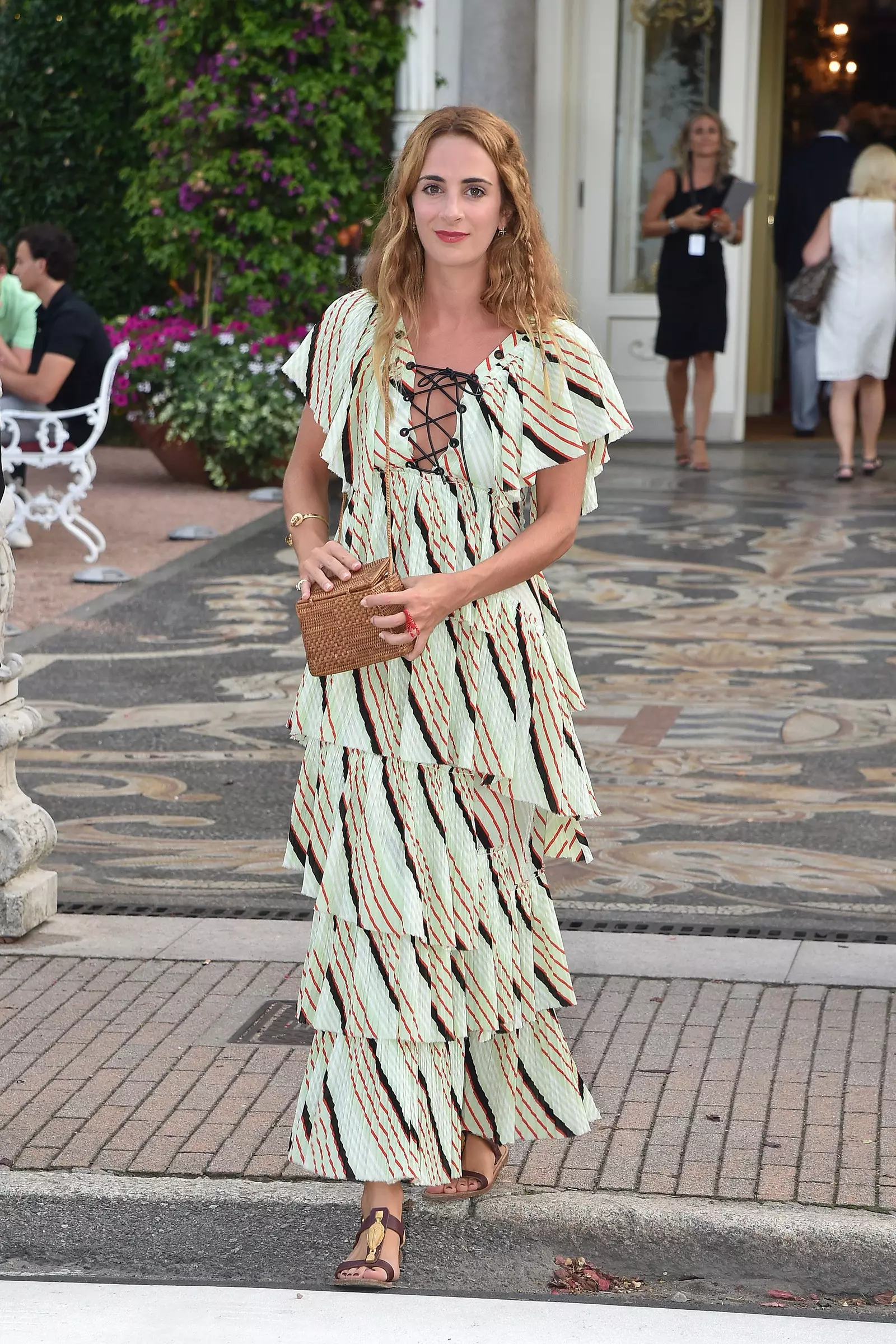 Alexia Niedzielski ing pernikahané Pierre Casiraghi lan Beatrice Borromeo.