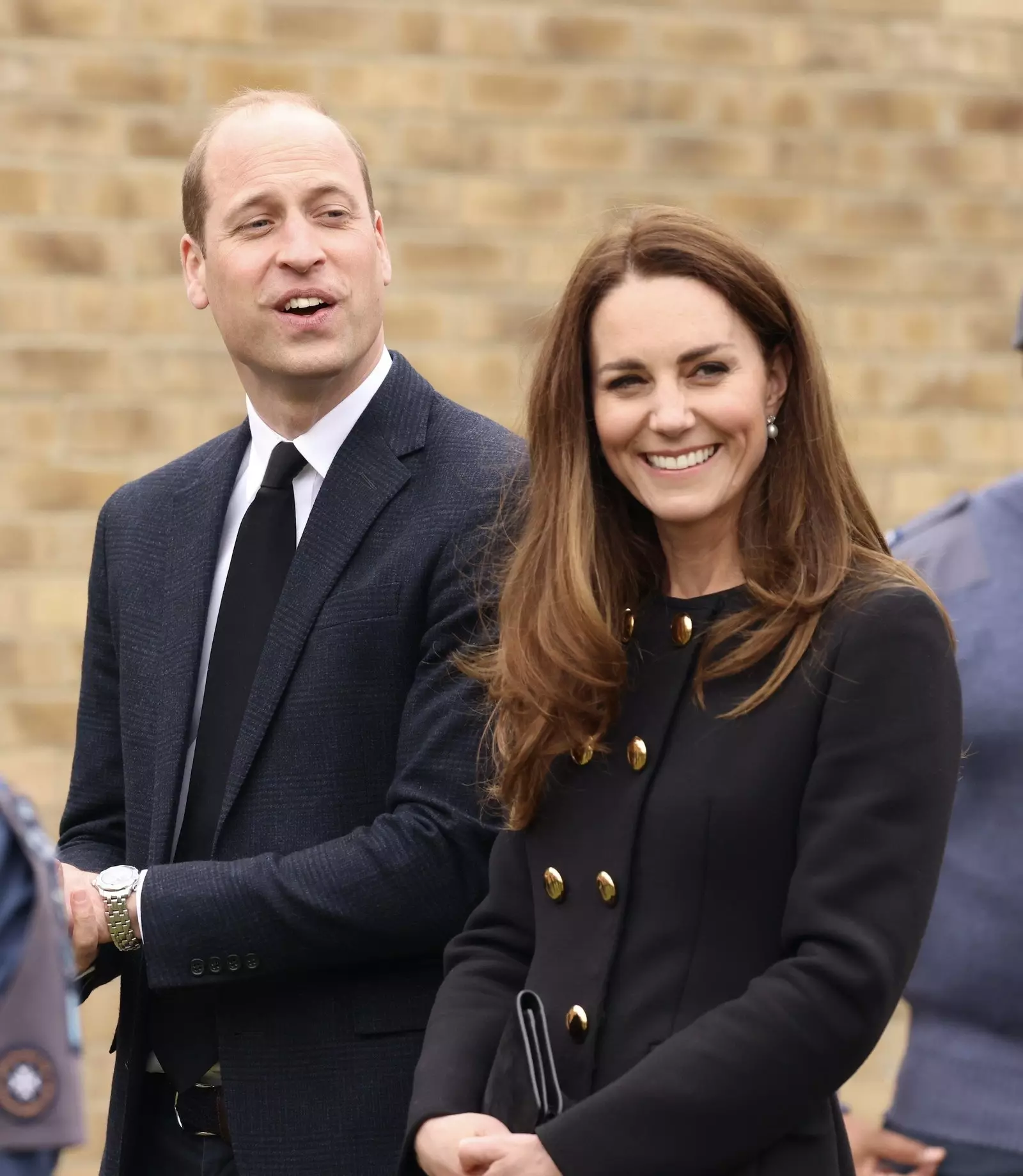 Duke û Duchess of Cambridge li ser serdana xwe ya Kadetên Hewayê yên East Ham.