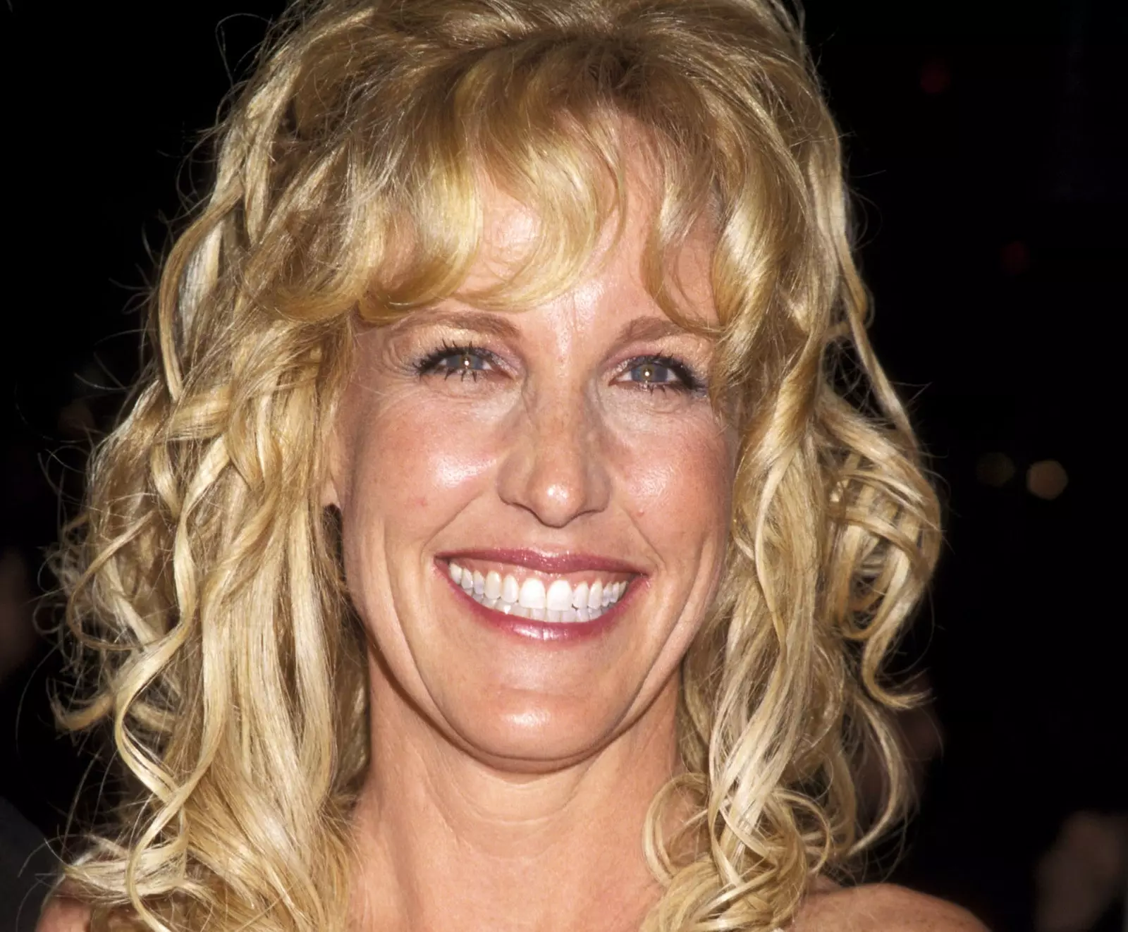 Erin Brockovich pada tayangan perdana filem yang menceritakan kehidupannya pada tahun 2000.