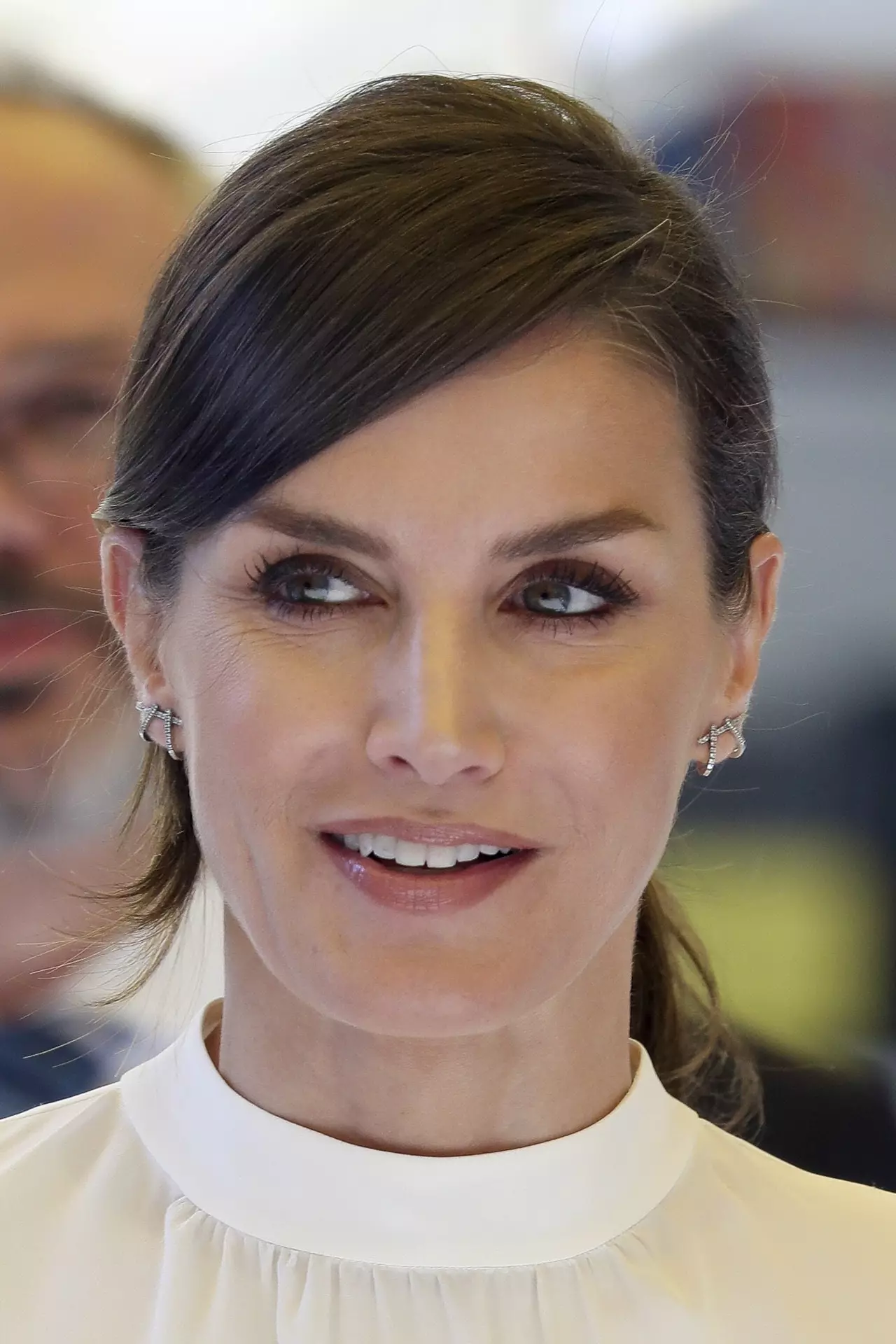 Queen Letiza inaugurates the Madrid book fair with a perfect look for the office