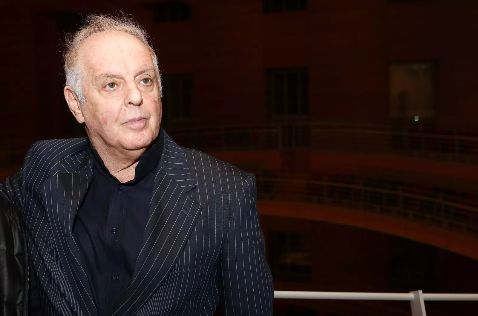 Dirigjenti dhe pianisti Daniel Barenboim në hapjen e Akademisë Barenboim Said më 8 dhjetor 2016 në...