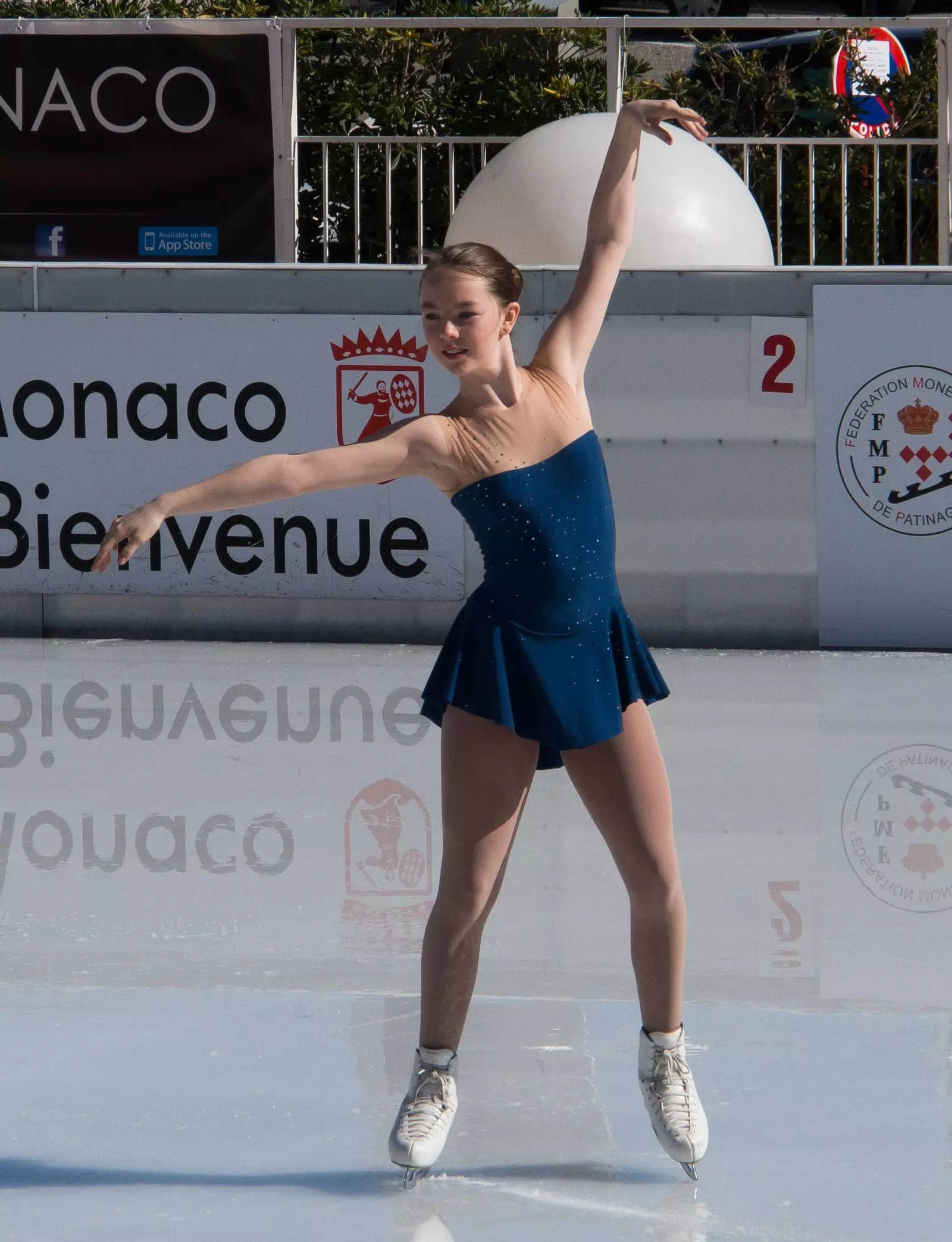 Александра аз Ганновер ҳангоми чемпионати яхмолакбозӣ дар соли 2013.