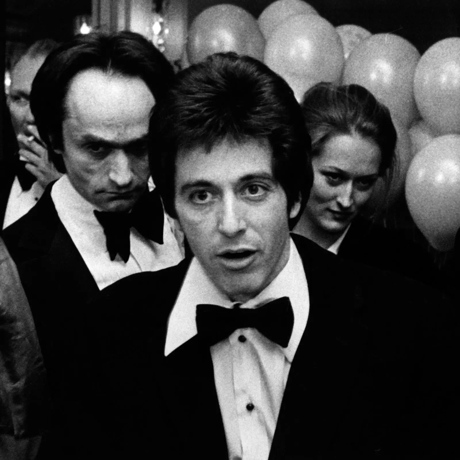 Al Pacino John Cazale og Meryl Streep árið 1976.