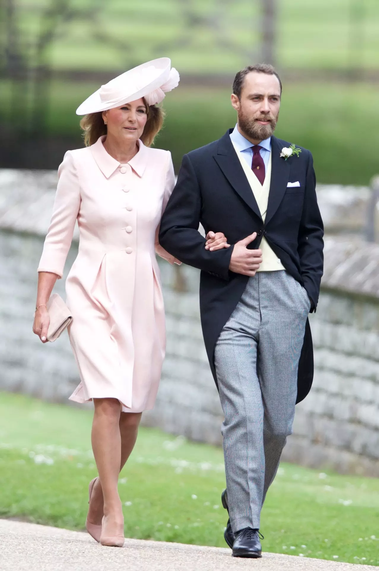 Carole and James Middleton