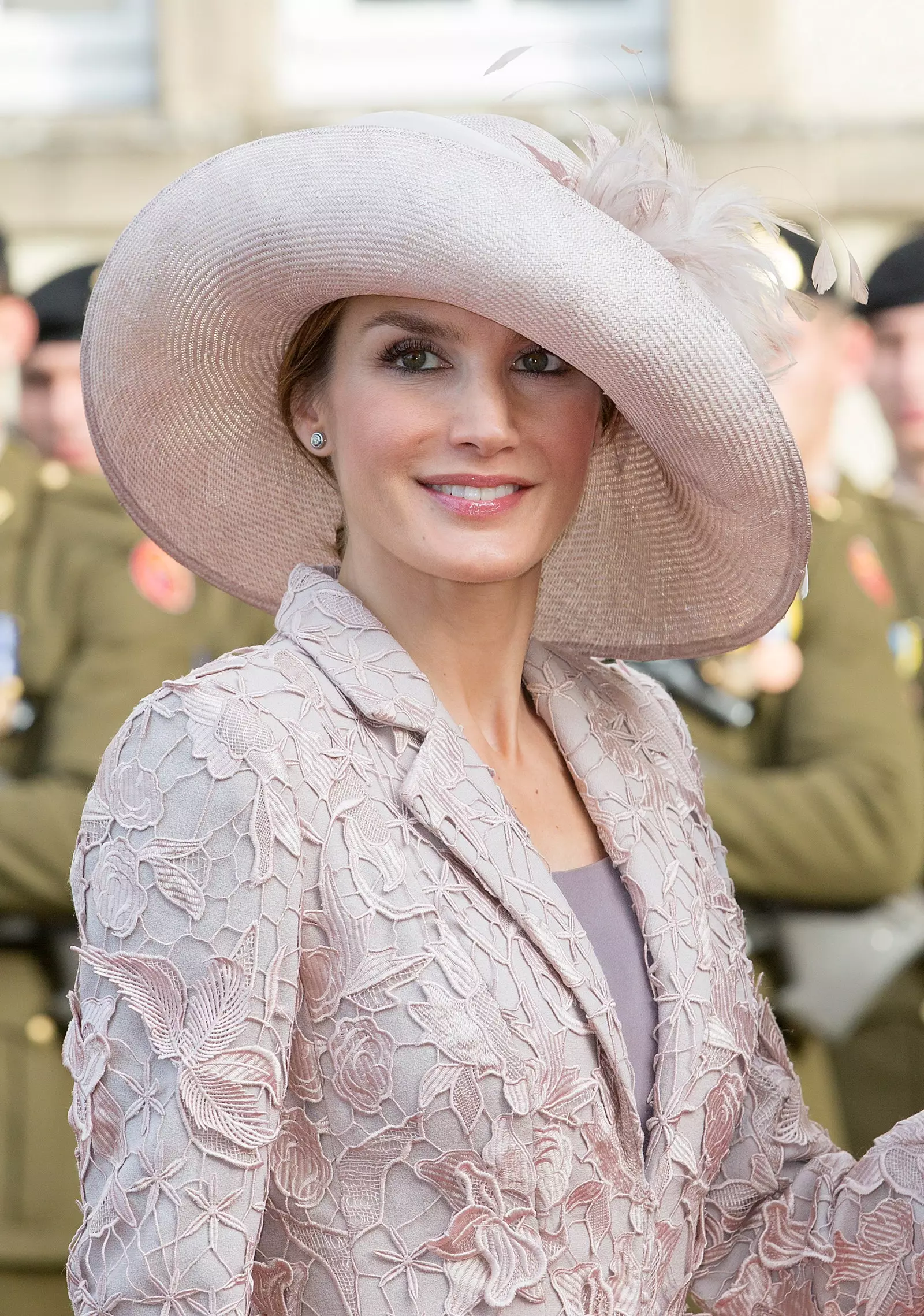 Letizia ved prins William af Luxembourgs bryllup.