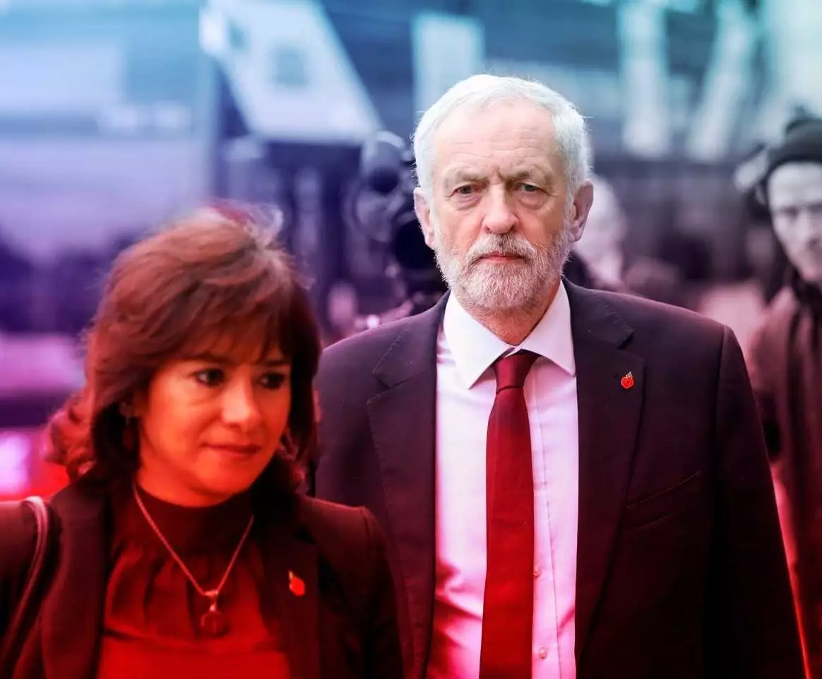 Laura Alvarez na Jeremy Corbyn