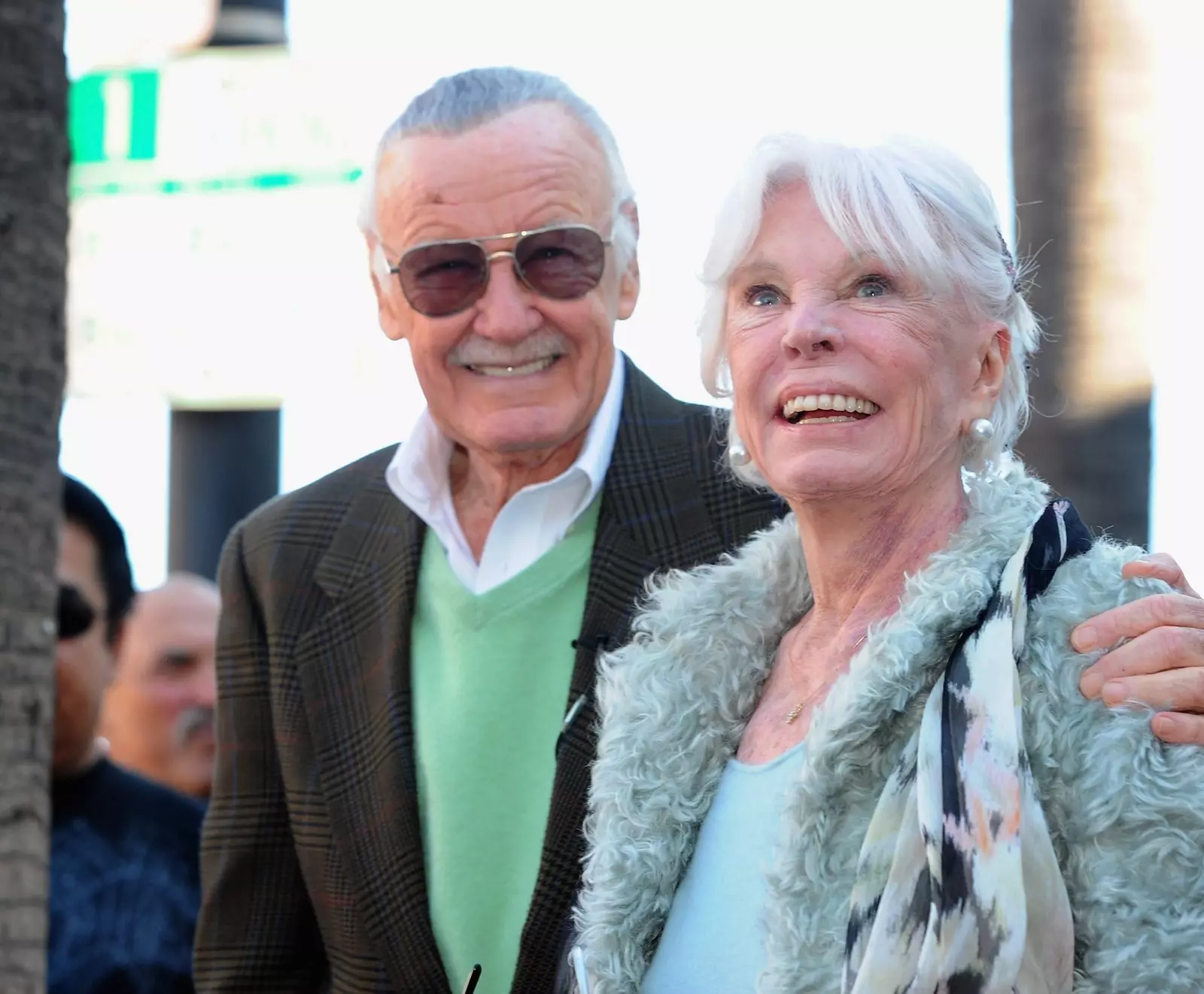 Stan Lee na Joan B. Lee