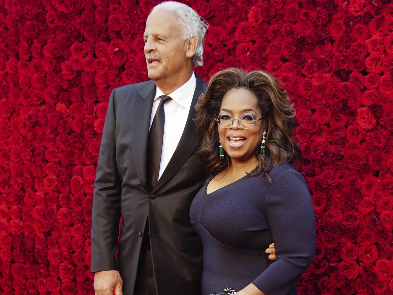 Η Oprah Winfrey και ο σύντροφός της Stedman Graham.