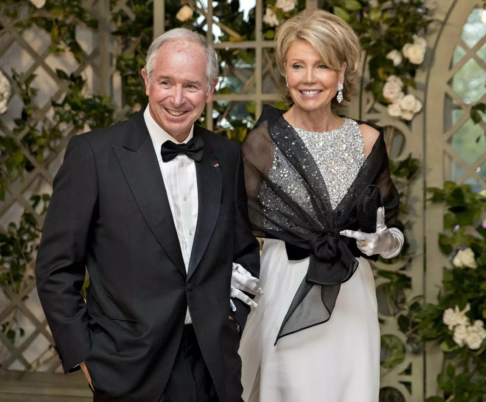 Stephen A. Schwarzman i njegova supruga Christine Hearst.