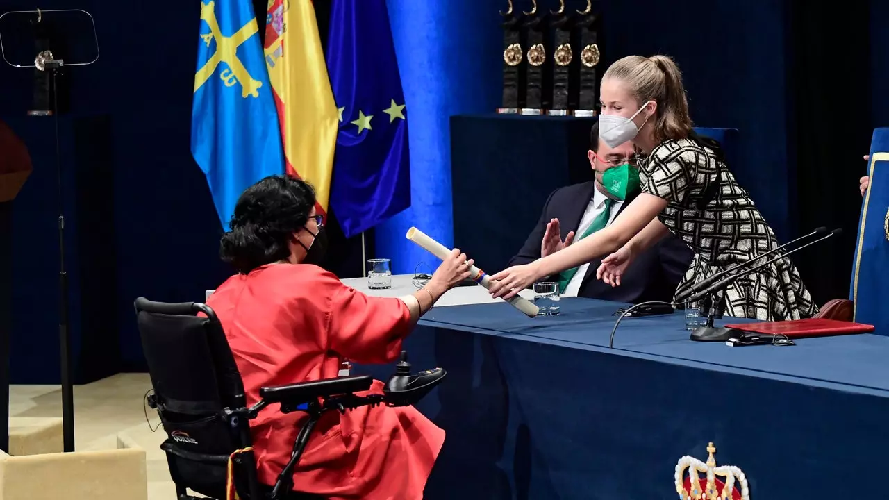 Od "dostojanstva" Joséa Andrésa do Steinemovih lekcija: najbolji trenuci ceremonije princeze od Asturije