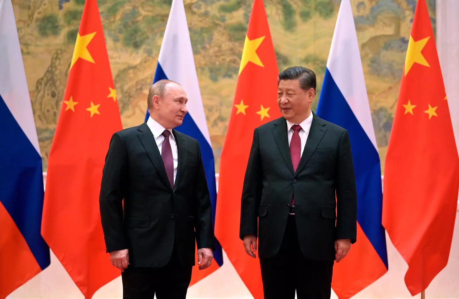 Xi Jinping e Vladimir Putin