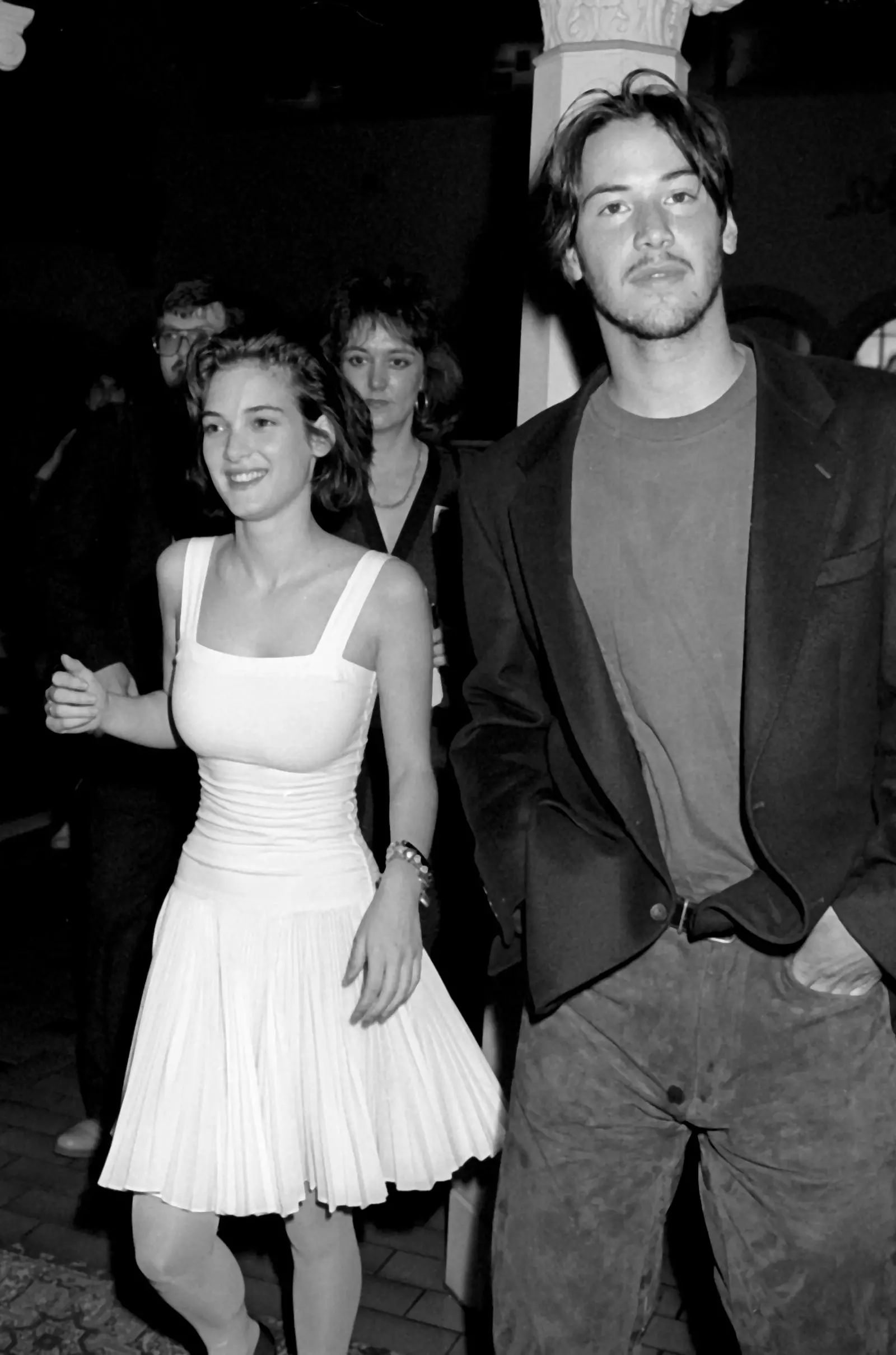Winona Ryder și Keanu Reeves împreună în 1989
