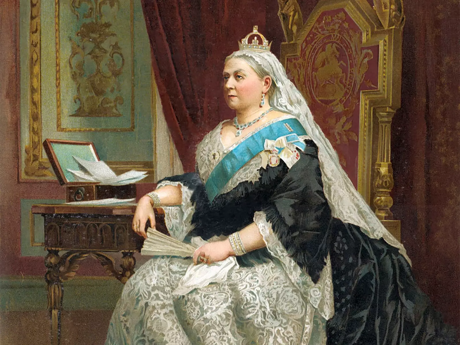 Viktoría drottning