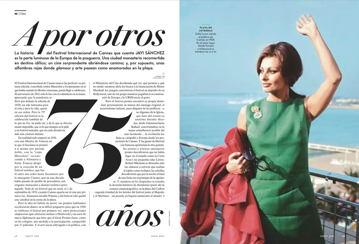 Brbara Lennie કવર પર તમે આ જૂન વેનિટી ફેર સ્પેનમાં શોધી શકો છો