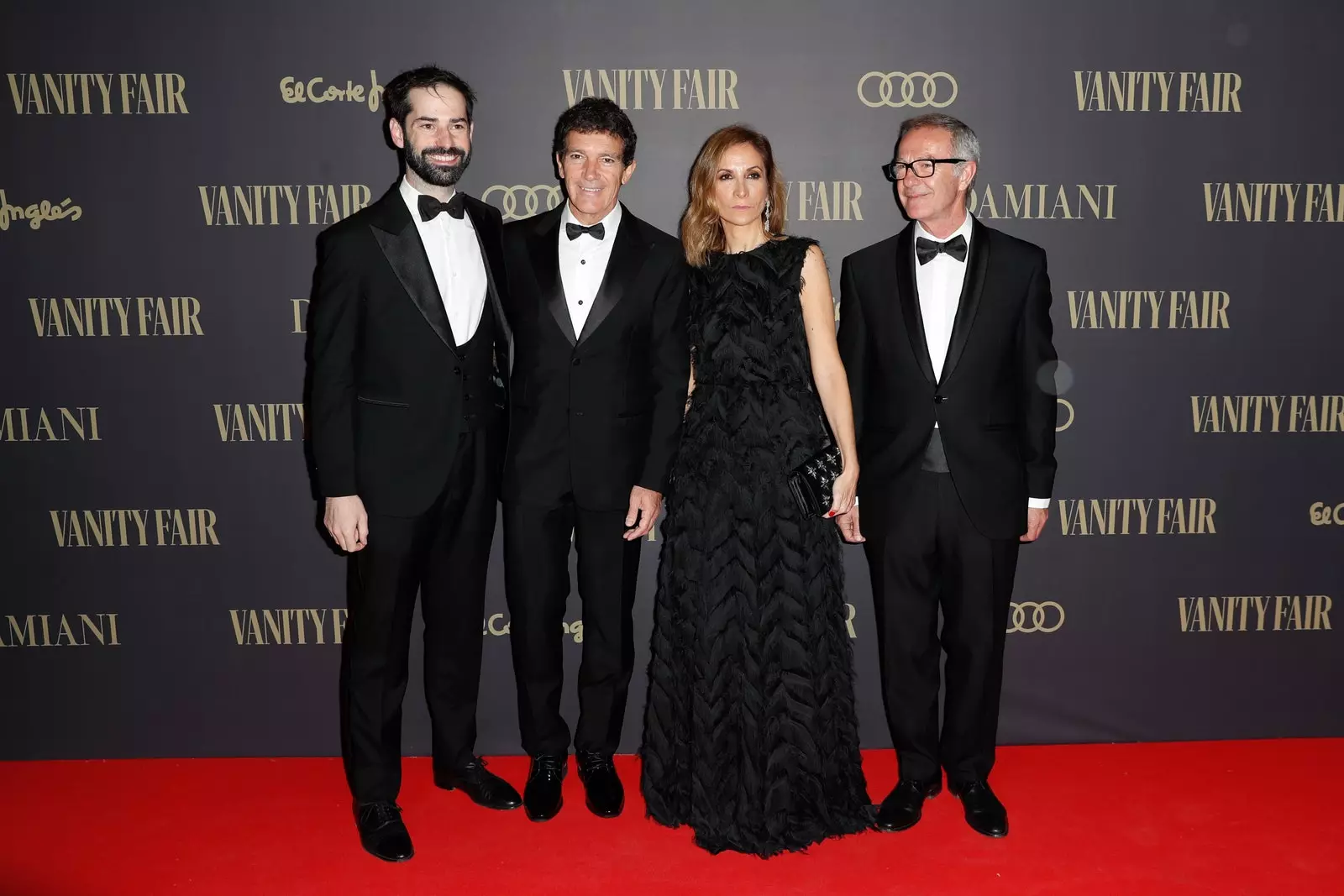 Alberto Moreno diréktur aktor Vanity Fair Antonio Banderas Natalia Gamero presiden Cond Nast Spanyol sarta Jose Girao