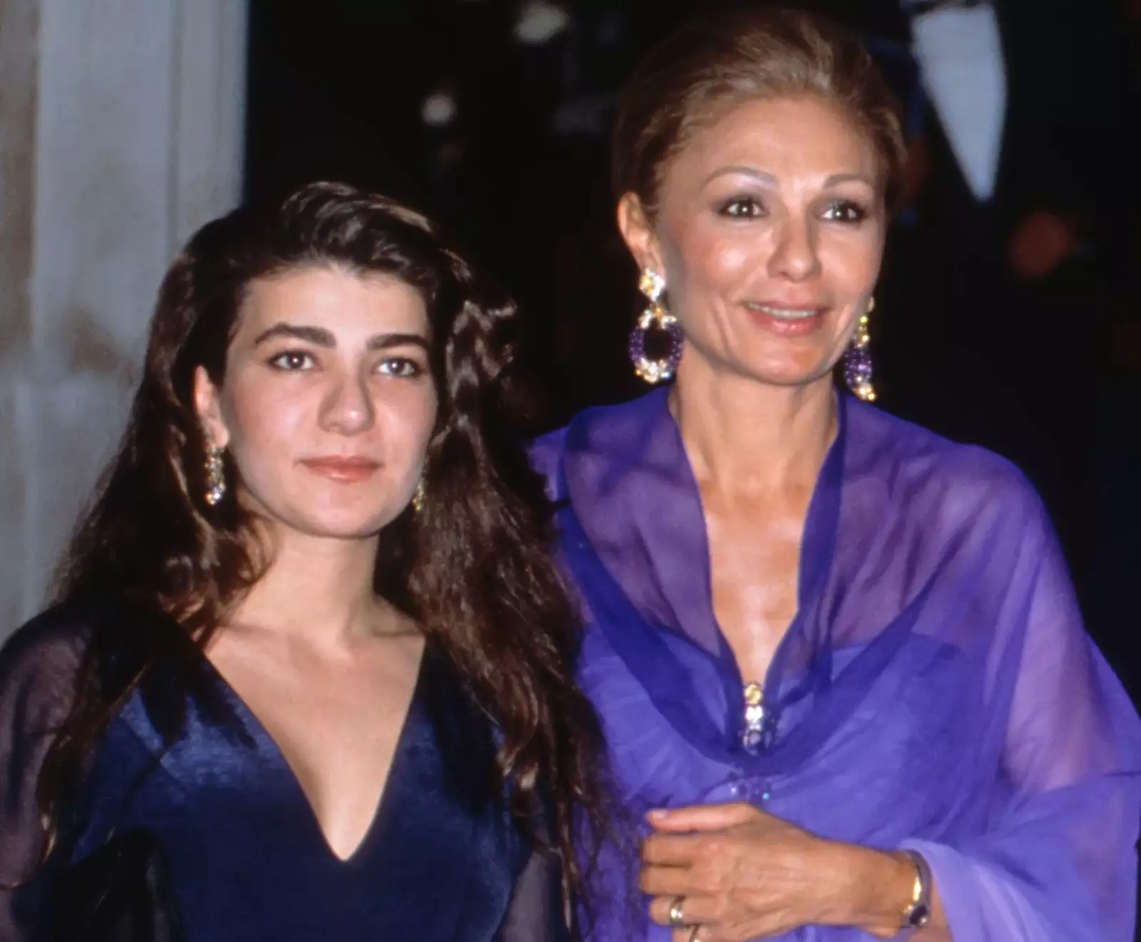 Leila Pahlavi Farah Diba ແລະ Reza Ciro Pahlavi