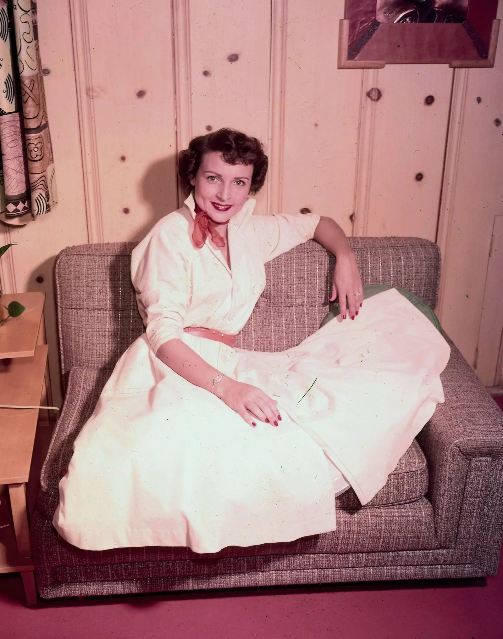 Ang artista noong 1957.