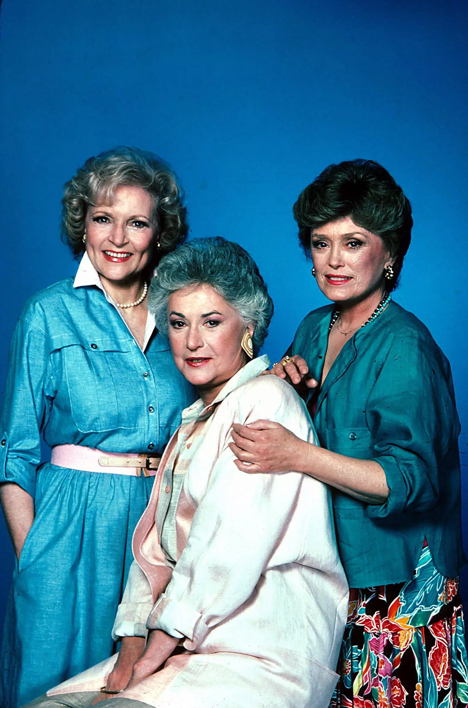 The Golden Girls Betty White Beatrice Arthur at Rue McClanahan.