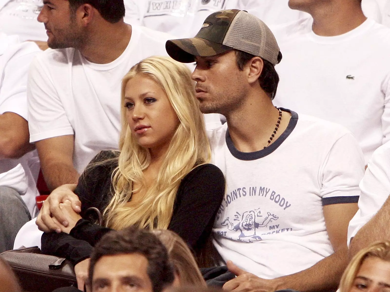 Anna Kournikova kaj Enrique Iglesias en foto de 2006.