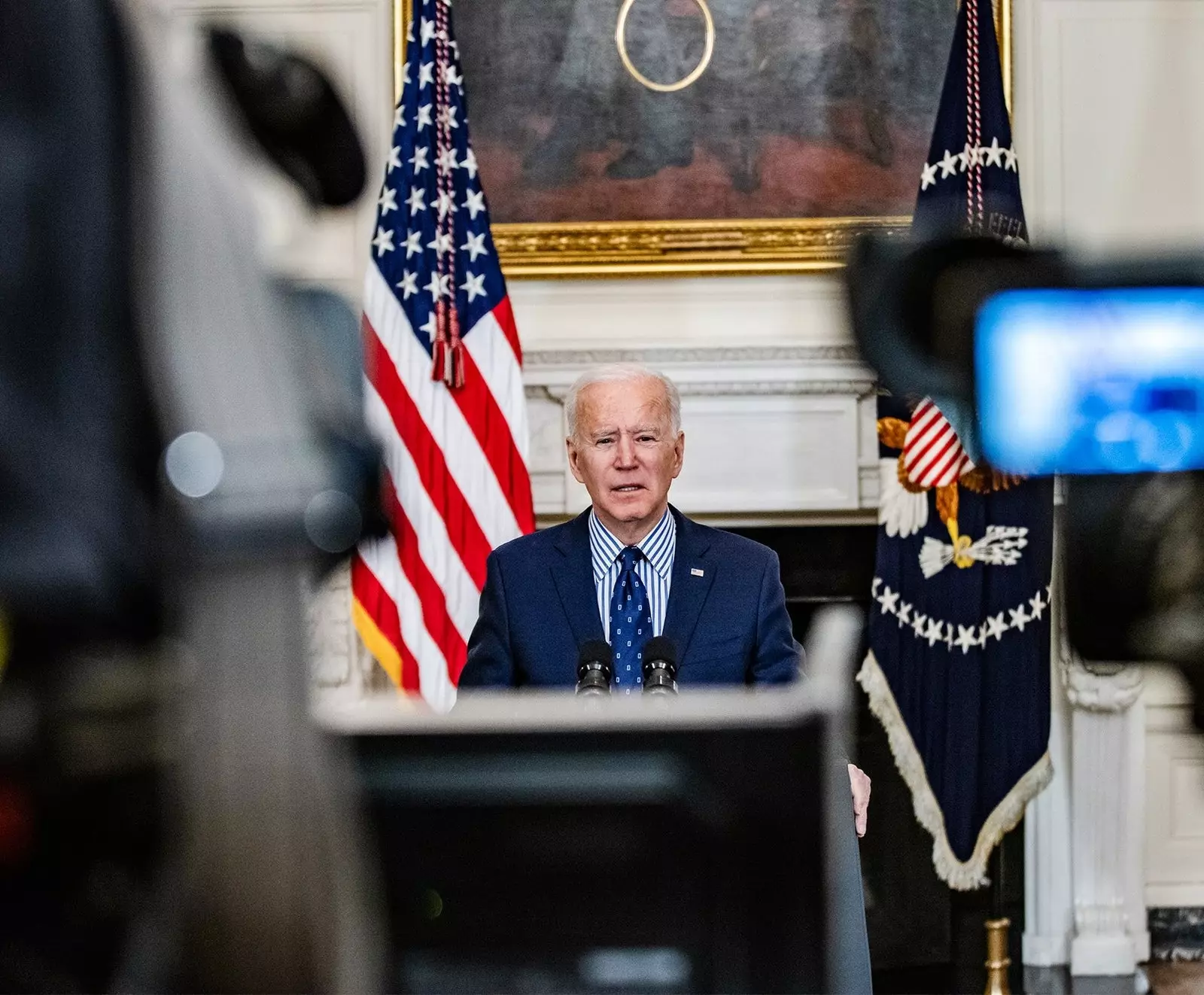 Posición de Biden sobre o asunto do momento: nin 